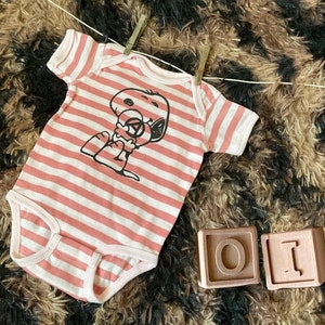 Snoopy Anarchy Heart Baby Bodysuit - Etsy
