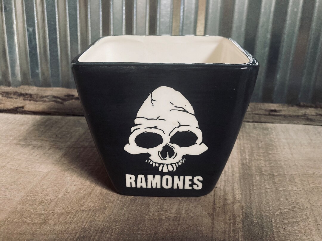 Pinhead Ramones Logo Flower Pot - Etsy