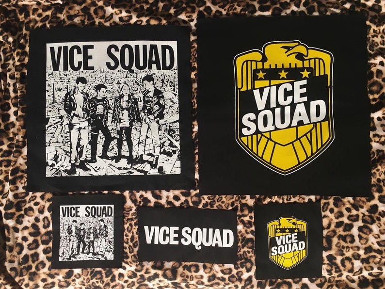 Vice Squad Back Patch Eagle Badge - Etsy UK