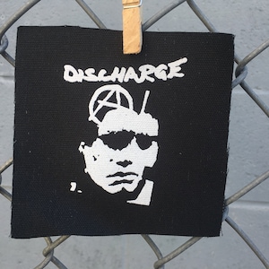 Discharge Face Logo Canvas Patch - Etsy