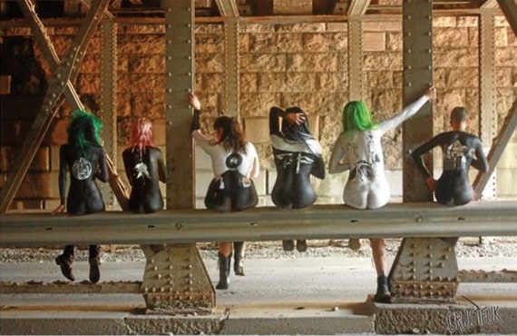 Poster Punk Back Paintings Deux - Etsy