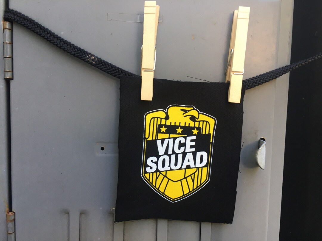 Vice Squad Patch Eagle Badge Logo - Etsy