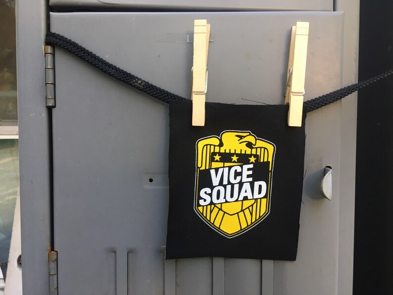 Vice Squad Patch Eagle Badge Logo - Etsy
