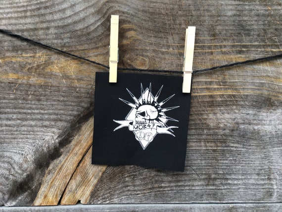 Mob 47 Band Logo Canvas Patch | Etsy