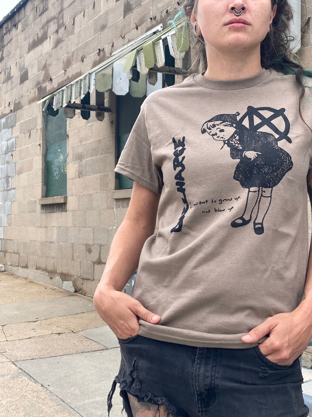 Discharge Grow up Not Blow up T-shirt - Etsy