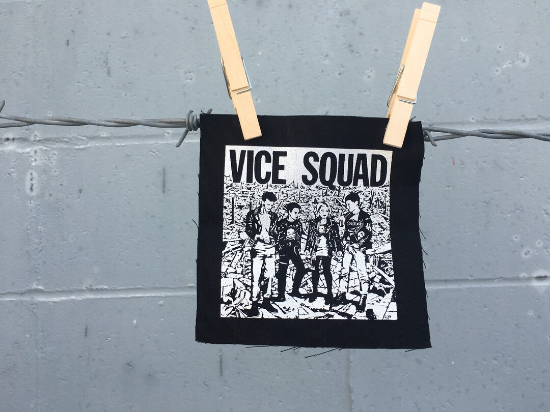 Vice Squad Patch Last Rockers - Etsy