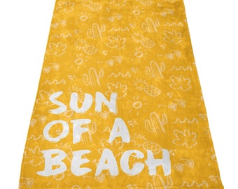 Funny beach towels | Etsy