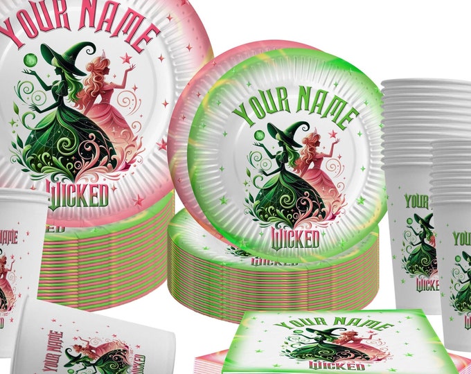 Wicked Party Signs - Party - Favor Sign - Wicked Birthday -table Sign ...