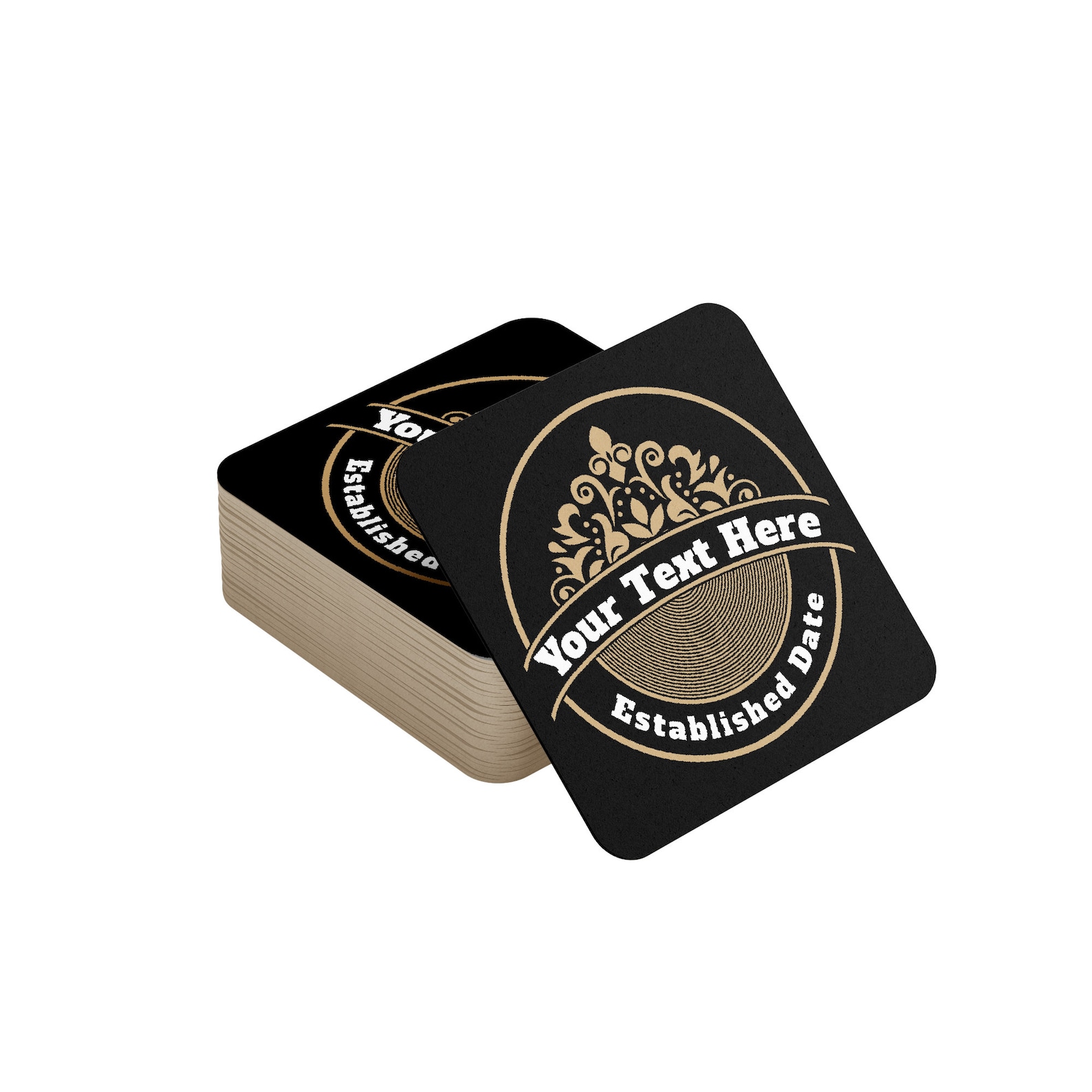 Personalised Beer Mats in Packs of 24 48 96 Multi Buy | Etsy