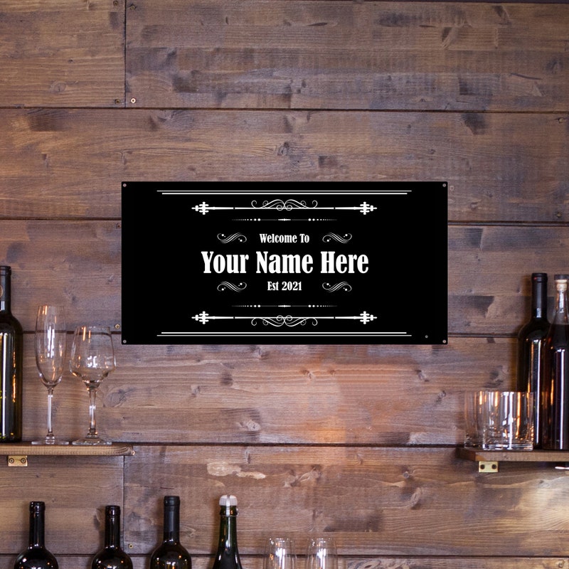 Personalized Bar Signs - Etsy