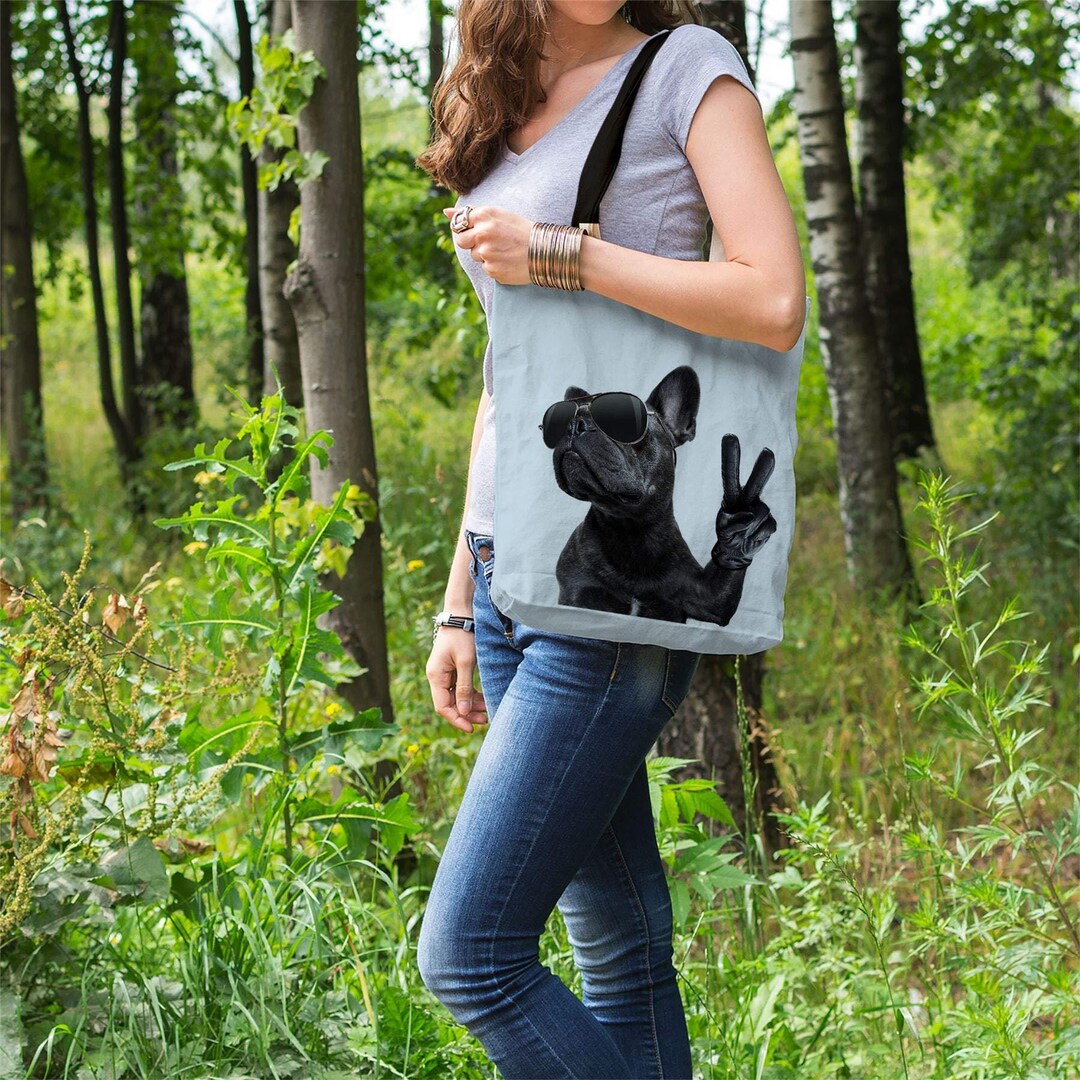 French Bulldog Frenchie Peace Gifts for Dog Lovers Owners - Reusable ...