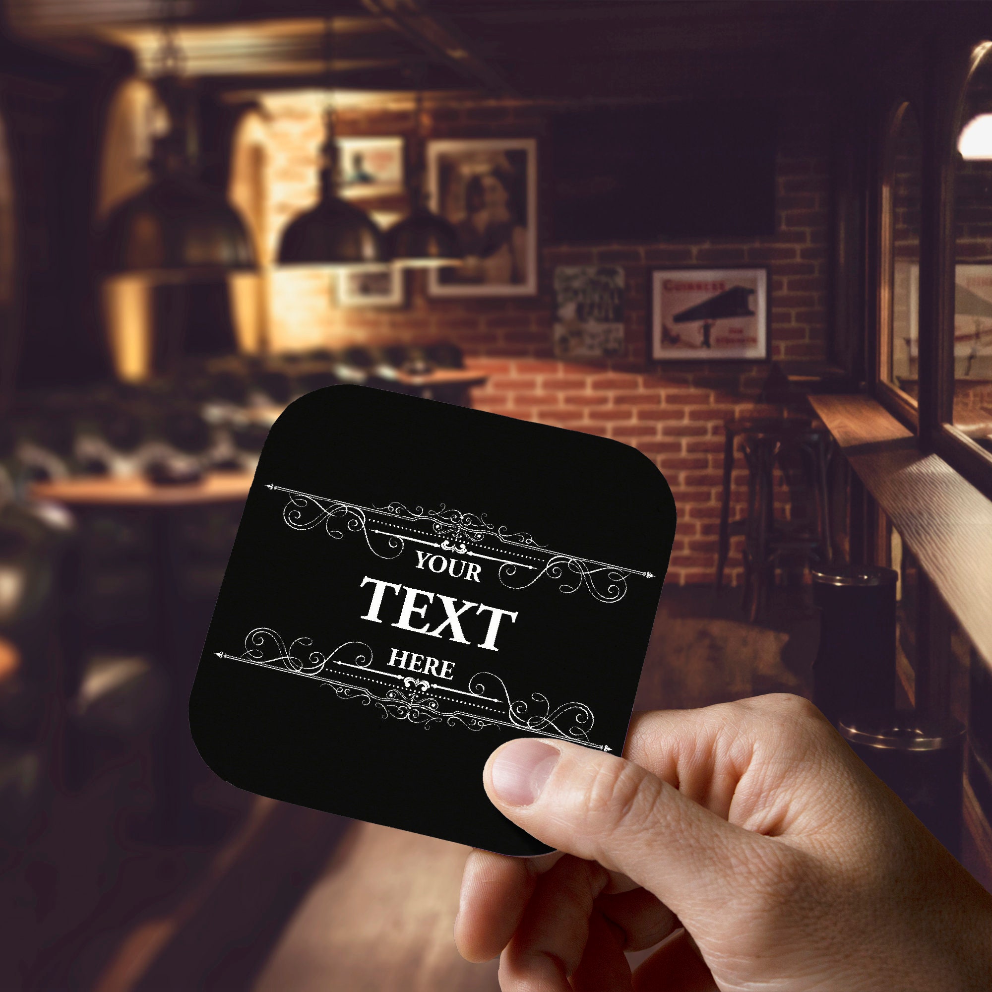 Personalised Beer Mats in Packs of 24 48 96 Multi Buy | Etsy