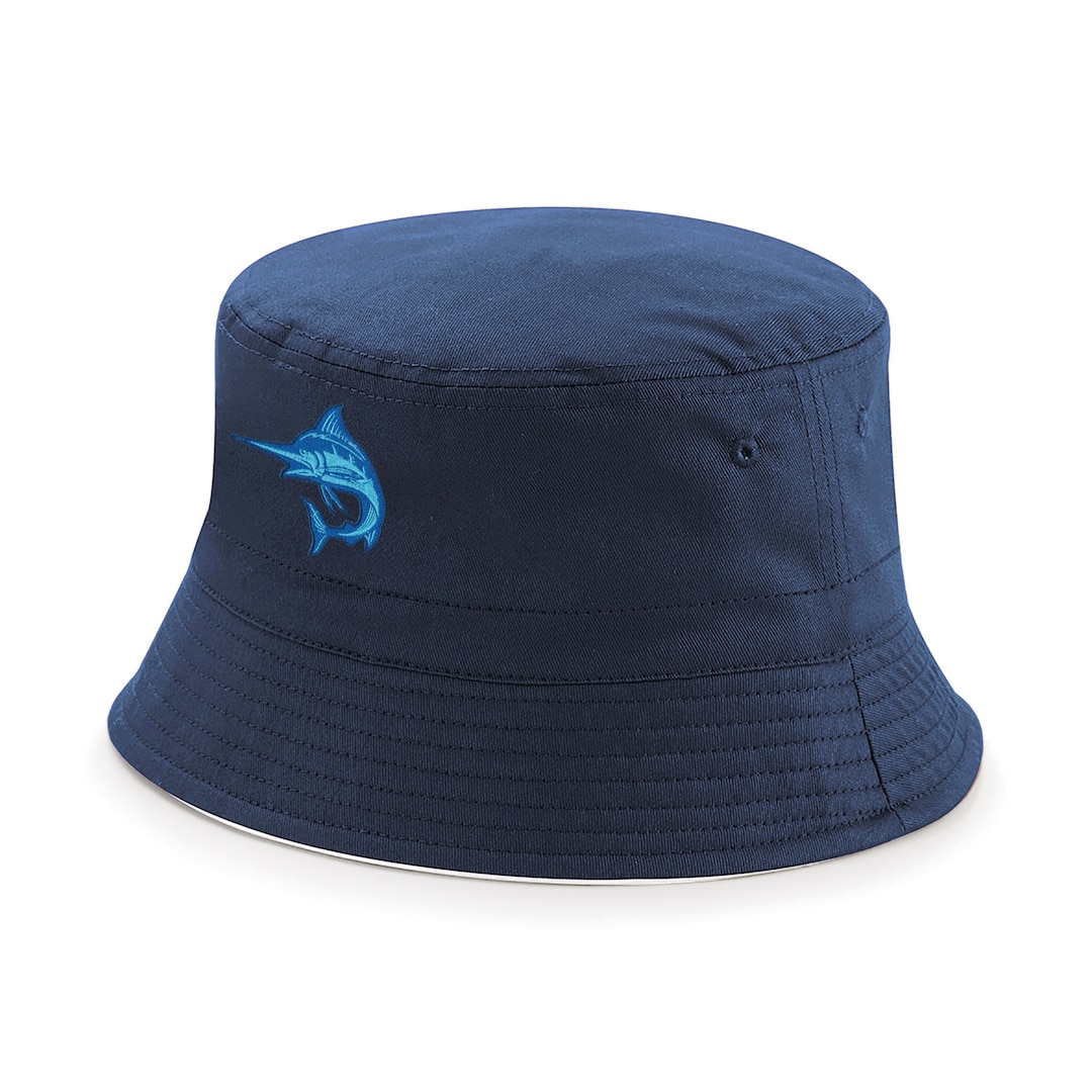 Embroidered Marlin Bucket Hat – UPF 50+ Sun Protection - Etsy