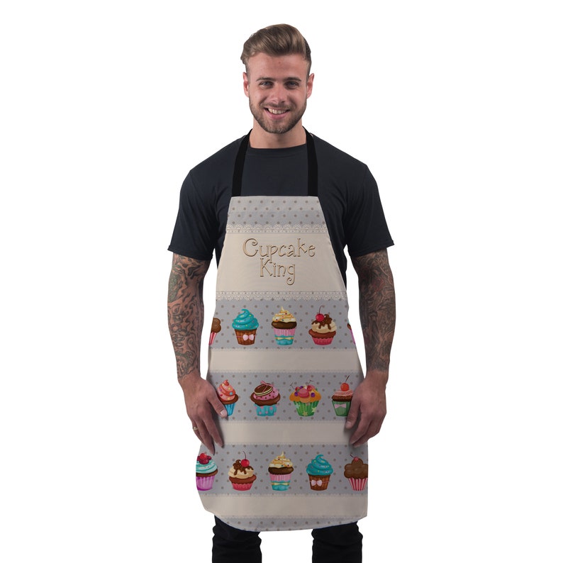 Personalised Cupcake Apron Baking Apron for Women Men - Etsy