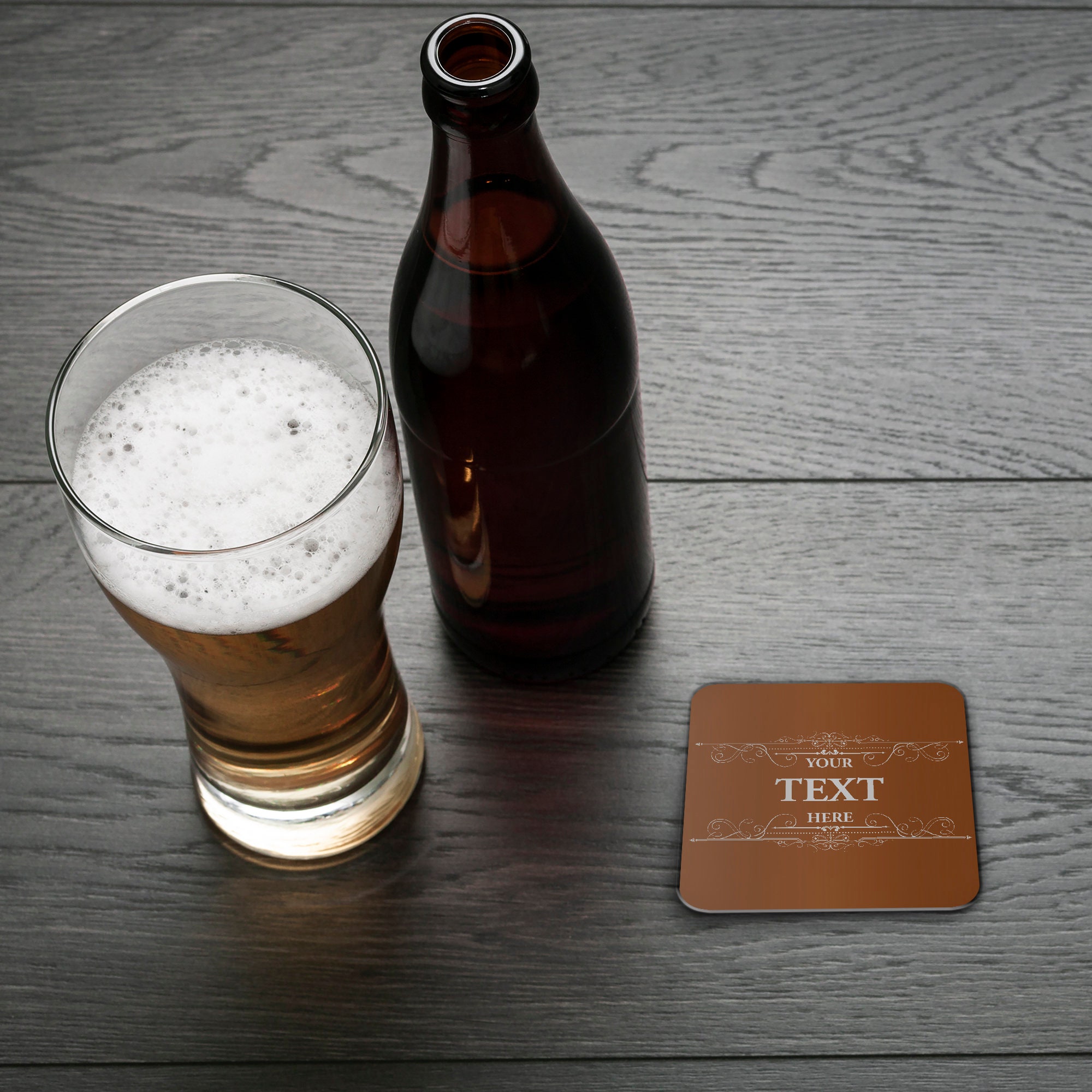 Personalised Beer Mats in Packs of 24 48 96 Multi Buy - Etsy UK