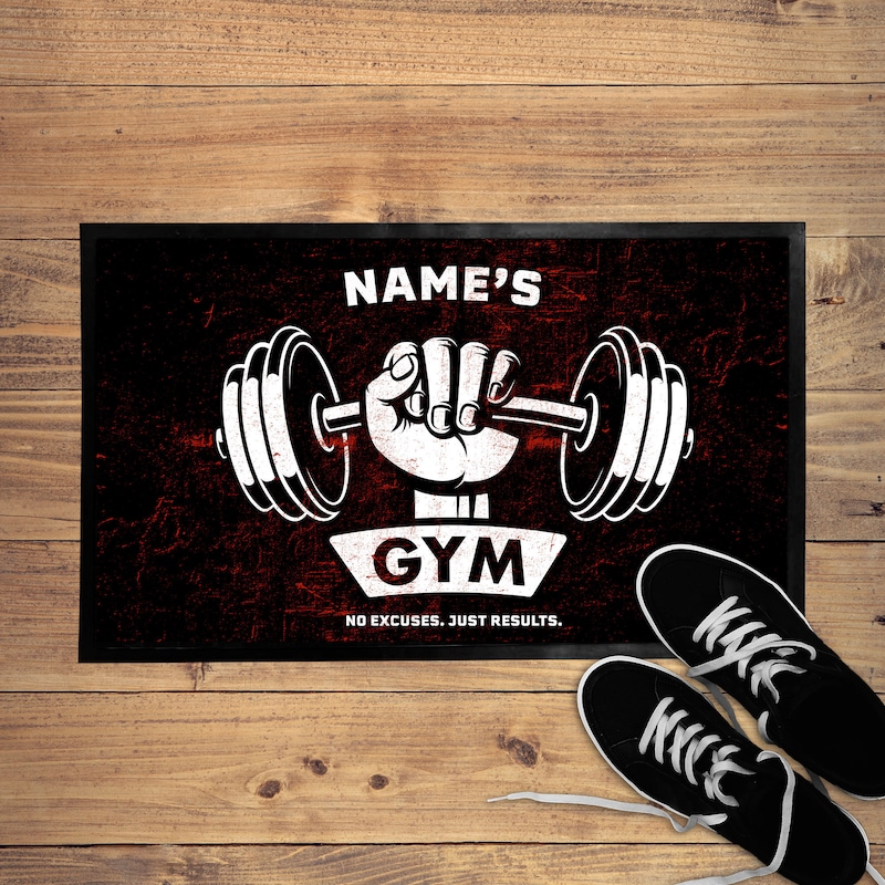 Home Gym Door Mats - Etsy UK