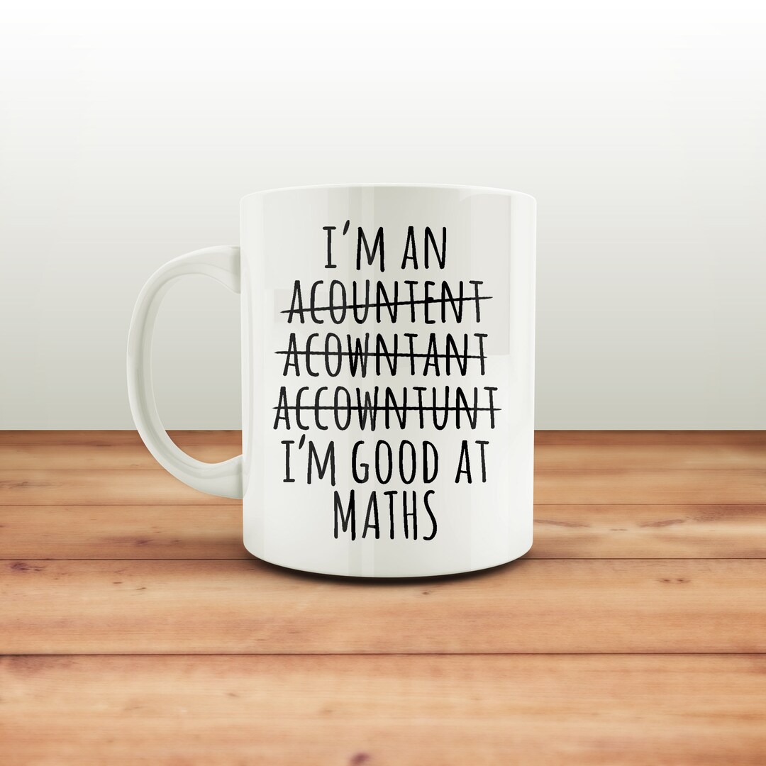 Funny Accountant Mug Office Gifts for Chartered Accountants – Coworker ...