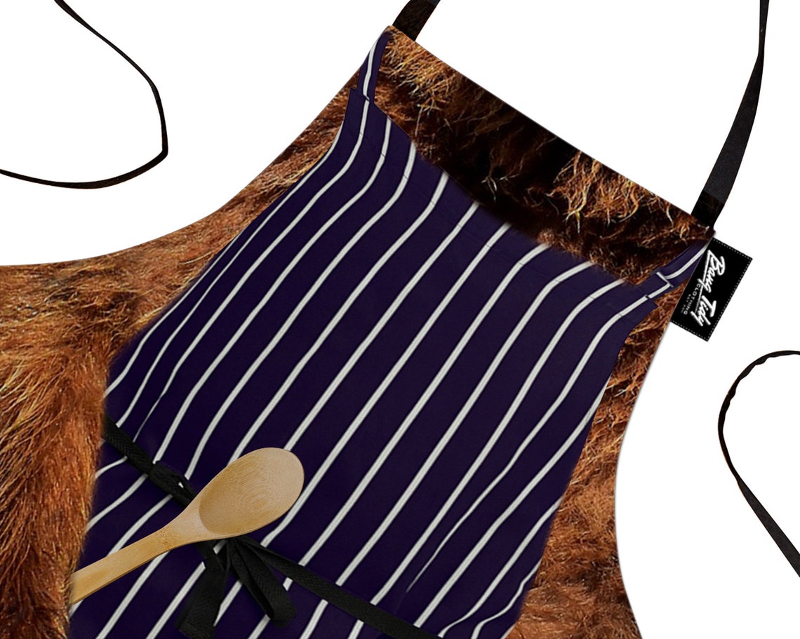 Funny Baking Apron Bear Outfit Novelty Cooking Chef Gift for | Etsy UK