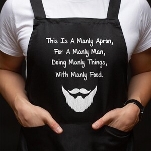 Bang Tidy Clothing Funny BBQ Apron Aprons Cooking Gifts for Men 100% ...