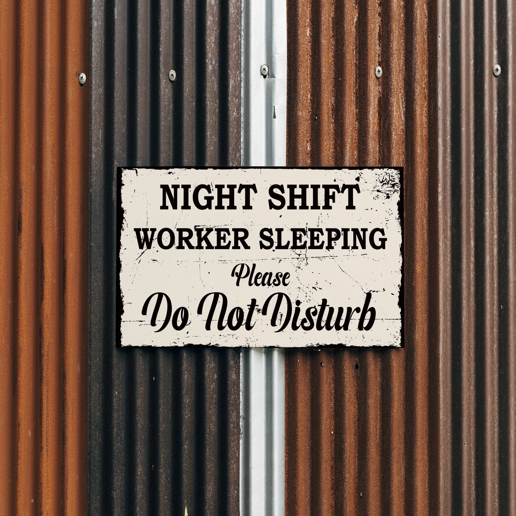 Do Not Disturb Sign Metal Wall Signs Tin Plaques Home | Etsy