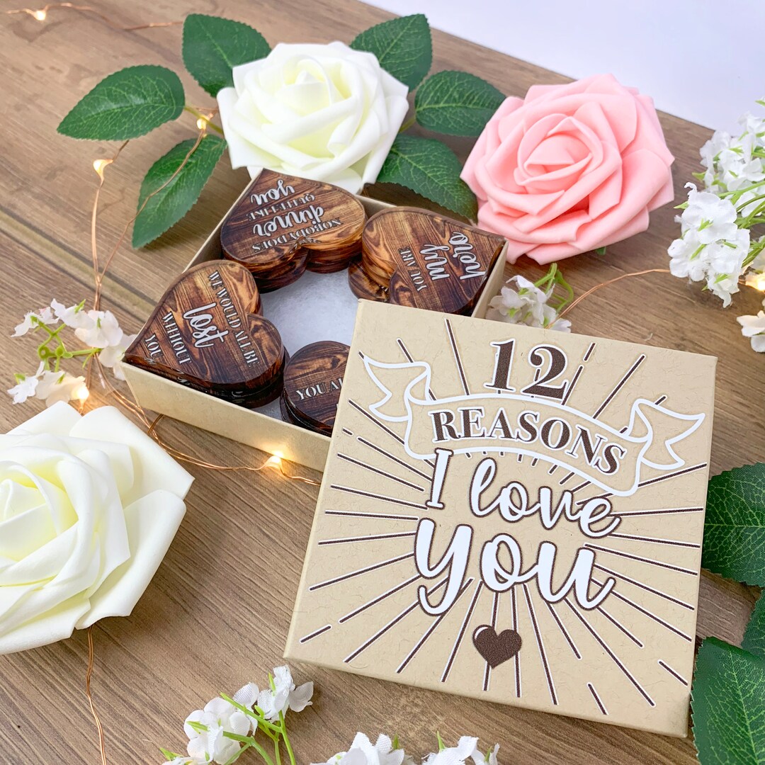 12 Reasons Why I Love You Mothers Day Letterbox Gift for Nanny, Grandma ...