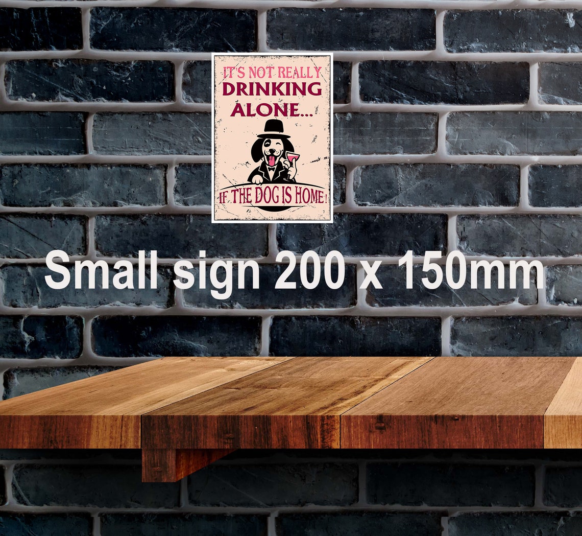 Metal Bar Signs Vintage Style Ideal for Pub Shed Bar Office | Etsy UK