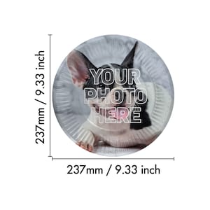 Personalised Paper Plates and Cups, Custom Party Decorations, Kids ...