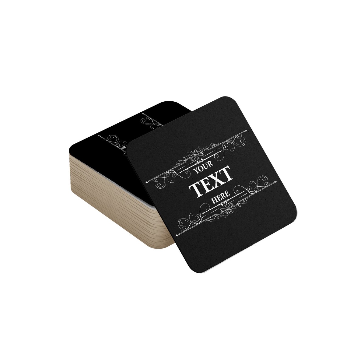 Personalised Beer Mats in Packs of 24 48 96 Multi Buy | Etsy