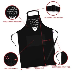 Bang Tidy Clothing Funny BBQ Apron Aprons Cooking Gifts for Men 100% ...