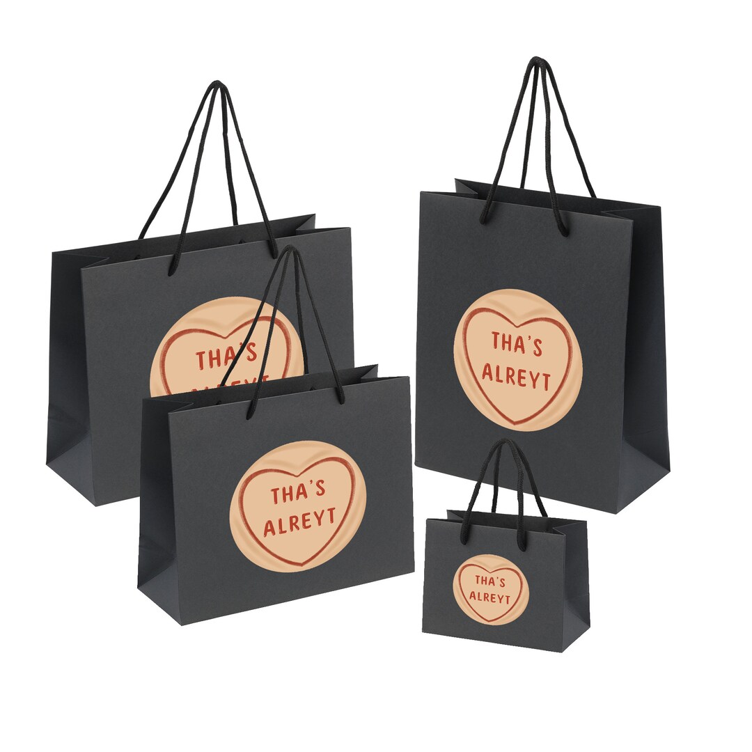 Luxury Valentines Anniversary Love Hearts Sweets Gift Bag - Tha's ...