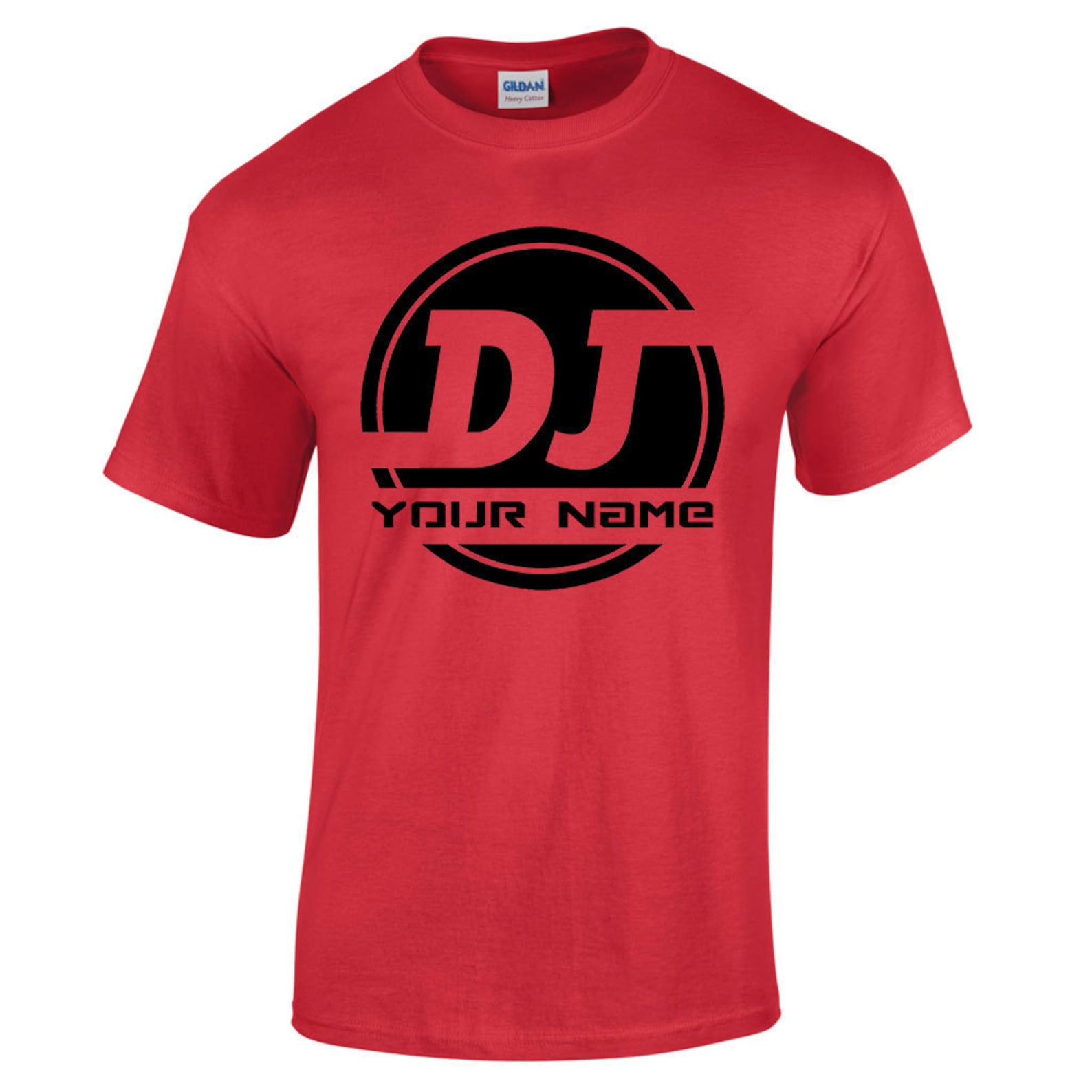 Personalised DJ T Shirt Custom DJ Name Music Unisex Tee - Etsy UK