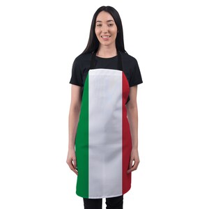 Italian Apron, Italy Flag Apron, Mens Cooking Apron, Italian Gifts ...