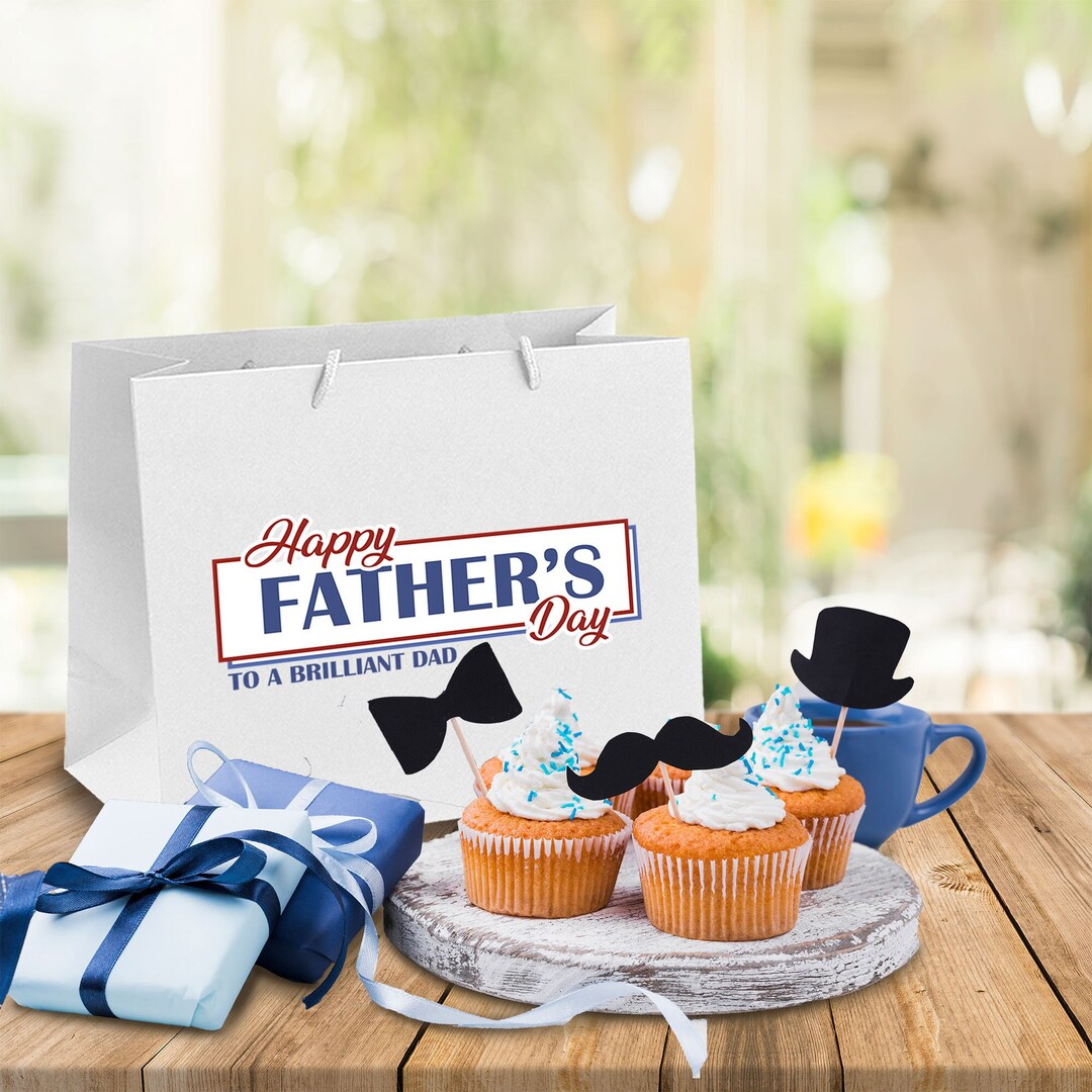 Father's Day Gift Bag, Fathers Day Gift Ideas, Gift Bag for Dad, Step ...