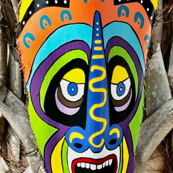 Painted Palm Fronds - Etsy