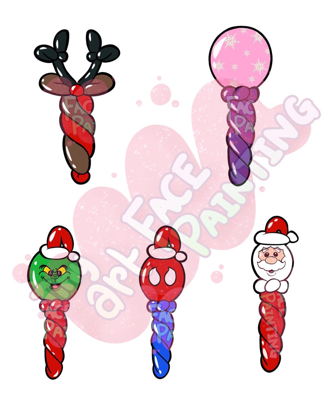 Holiday Wands Balloon Twisting Designs - Etsy