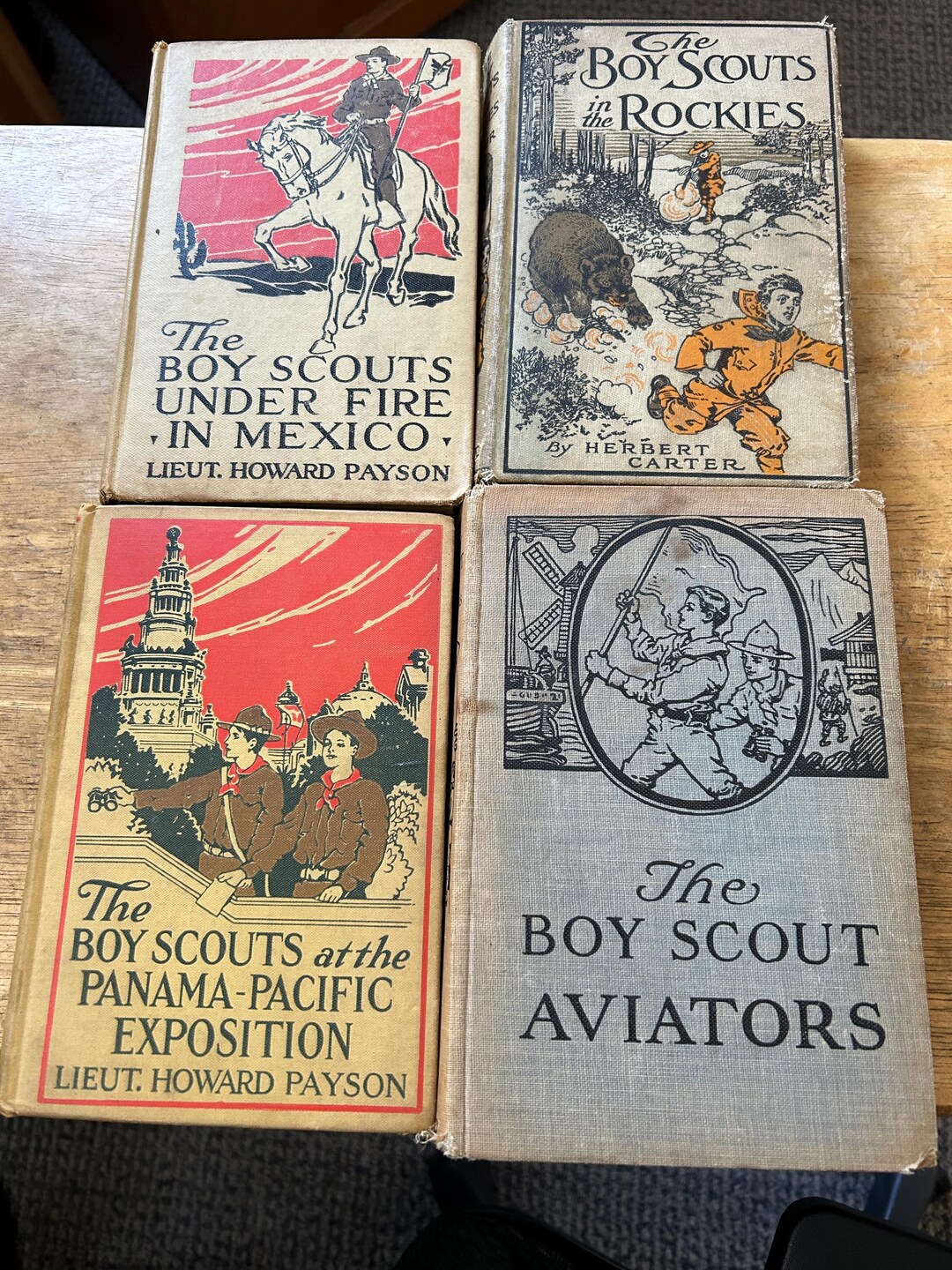 Antique Boy Scout Books From 1913 to 1921 - Etsy