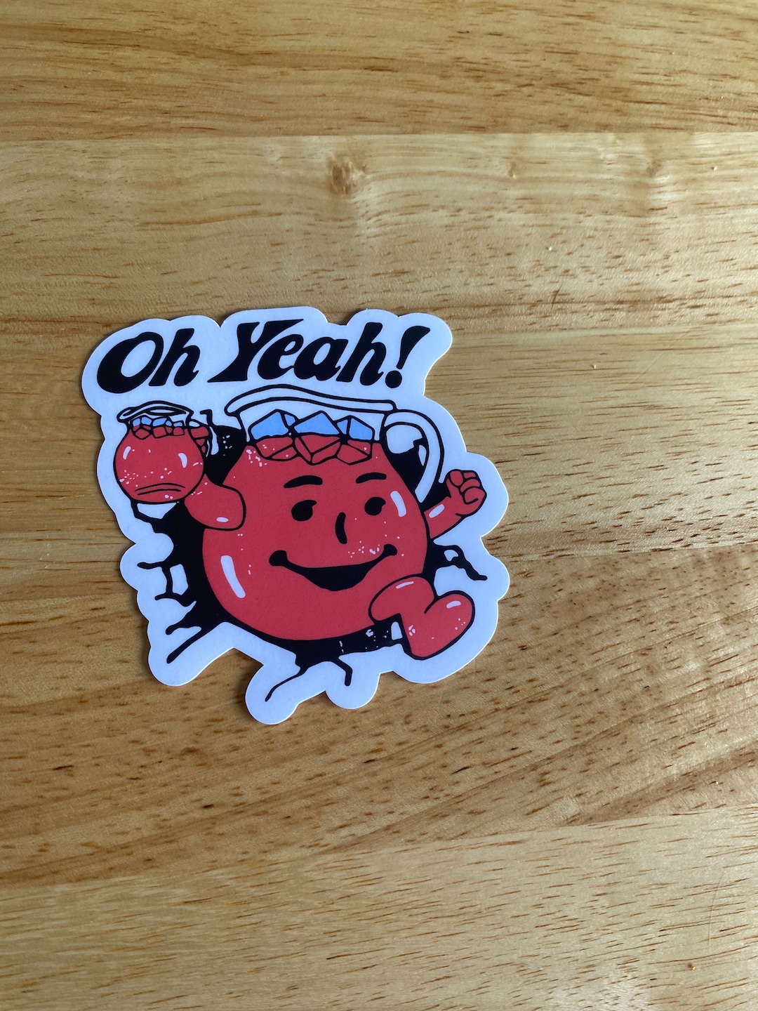 Funny Kool-aid Man Sticker: Gen X Nostalgia - Etsy