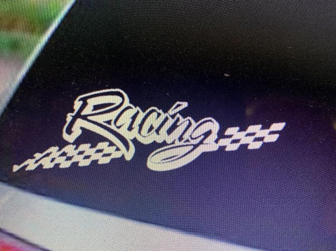 Racing Decal - Etsy
