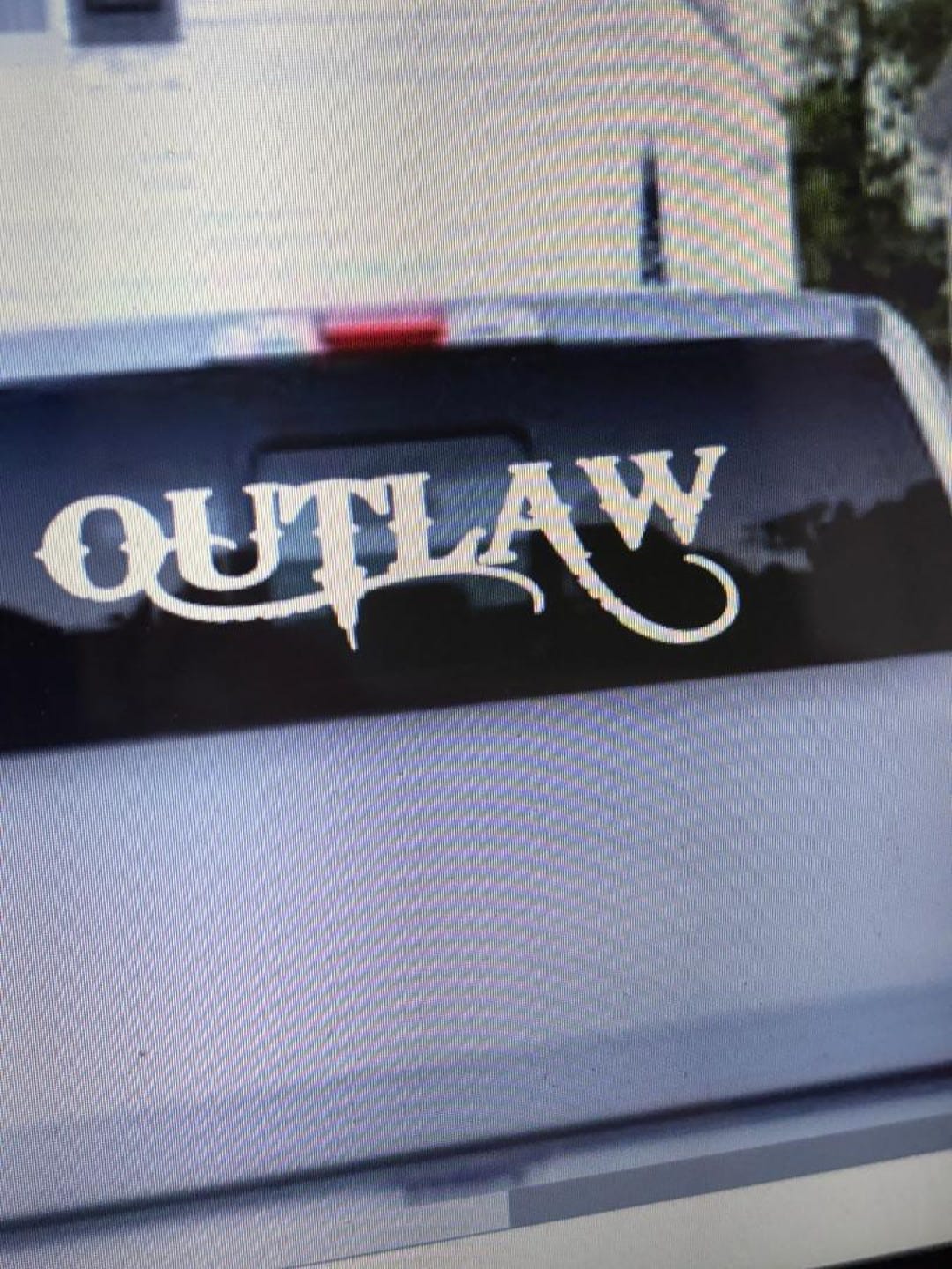 Outlaw Back Window - Etsy