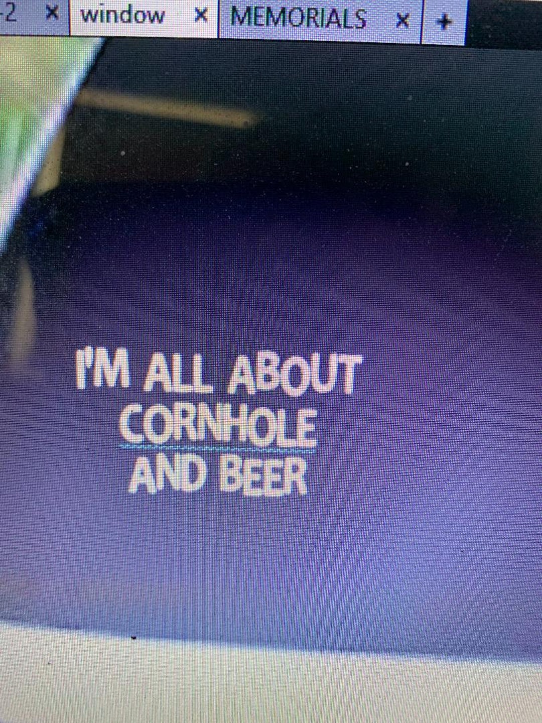 Cornhole and Beer - Etsy