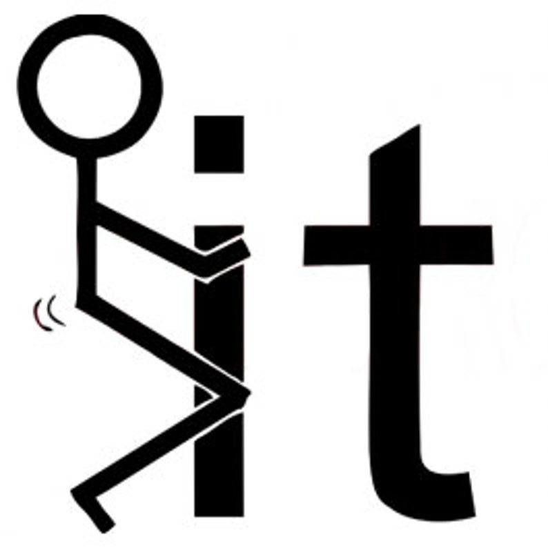 F.... It Car Window Decal - Etsy