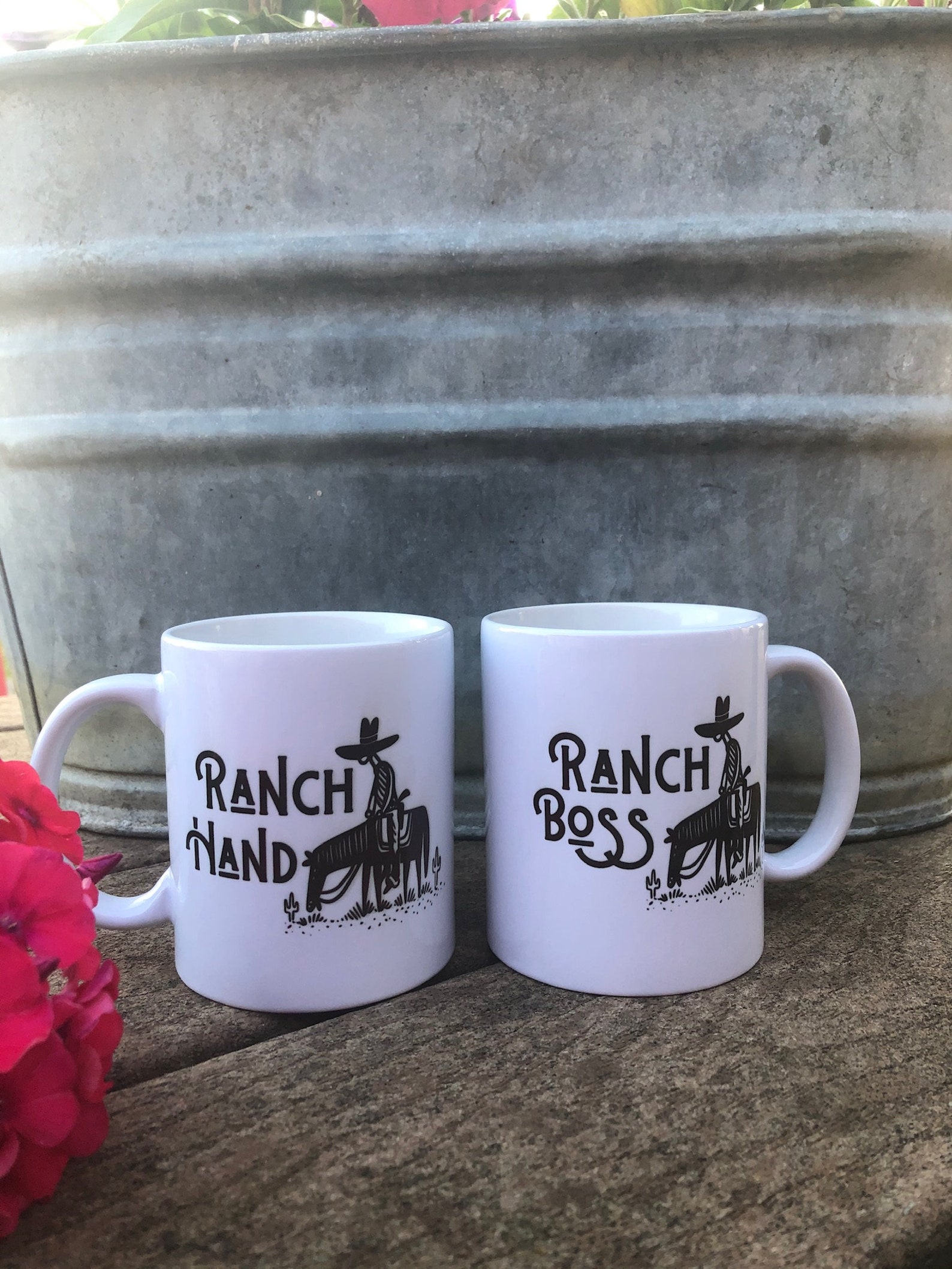 Ranch Hand Ranch Boss 11oz Coffee Mug Sold Separately or as A Set - Etsy