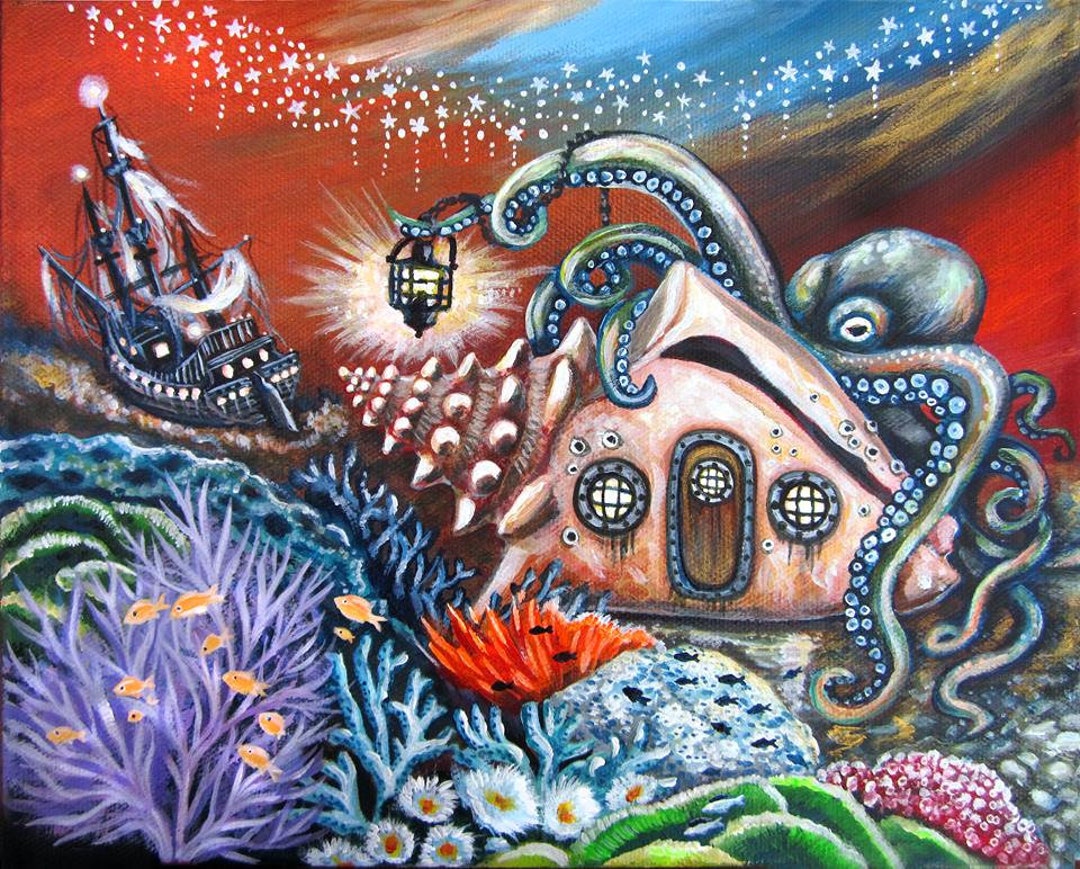 An Octopus's Garden - Etsy