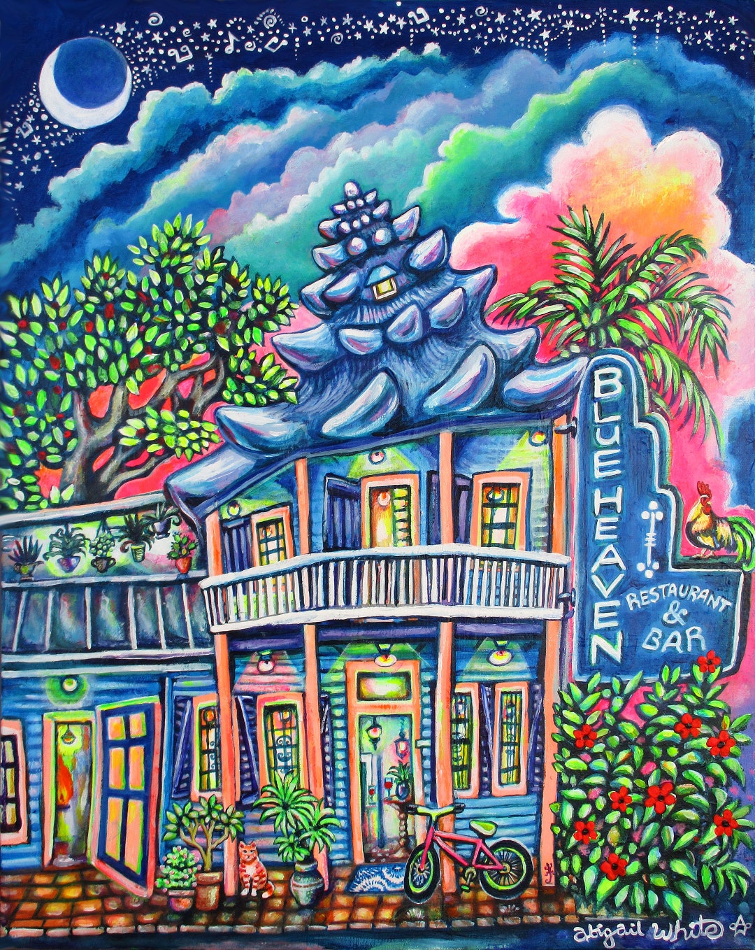 Blue Heaven, Key West Art Print - Etsy