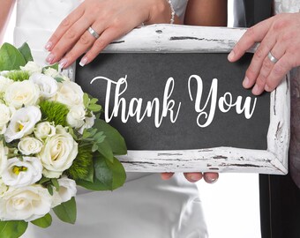 Thank You Photo Prop - Etsy