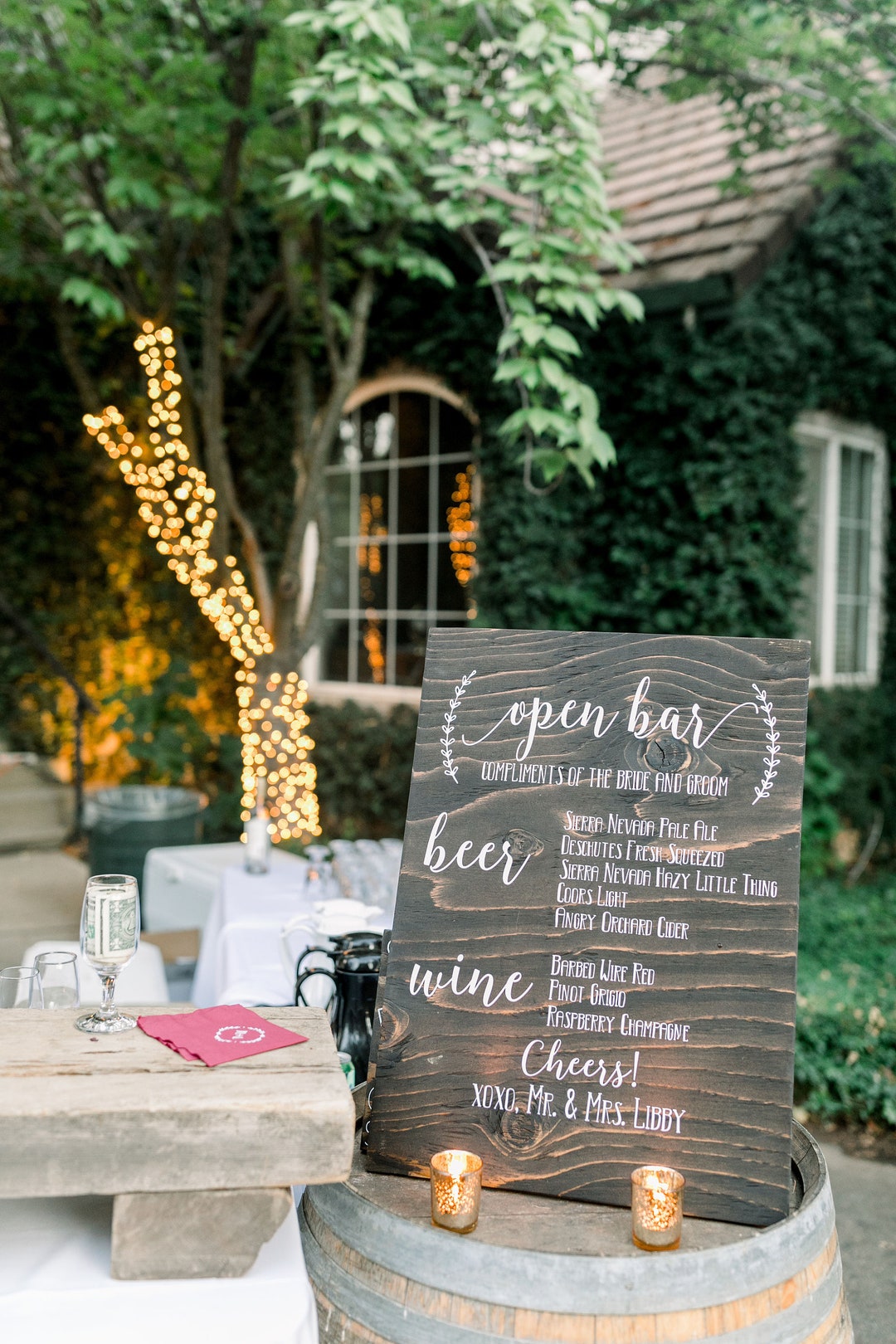 The Ultimate Guide To Your Wedding Reception Bar — For The Good ...
