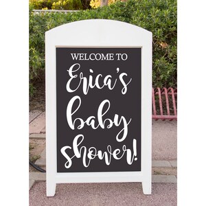 Welcome Baby Shower Sign DIY Rustic Baby Shower Sign - Etsy