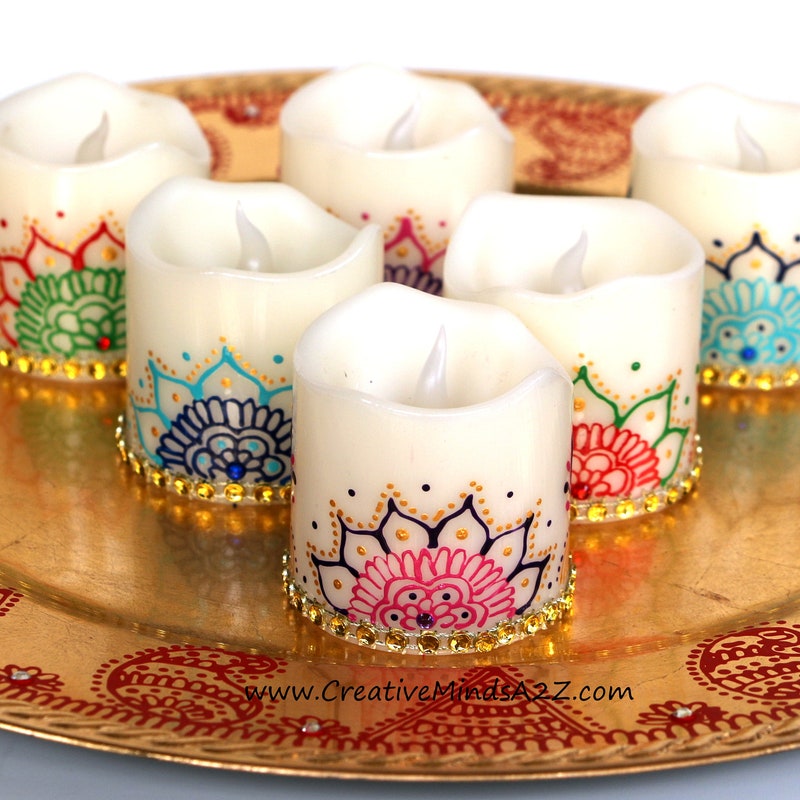 Henna Candles - Etsy