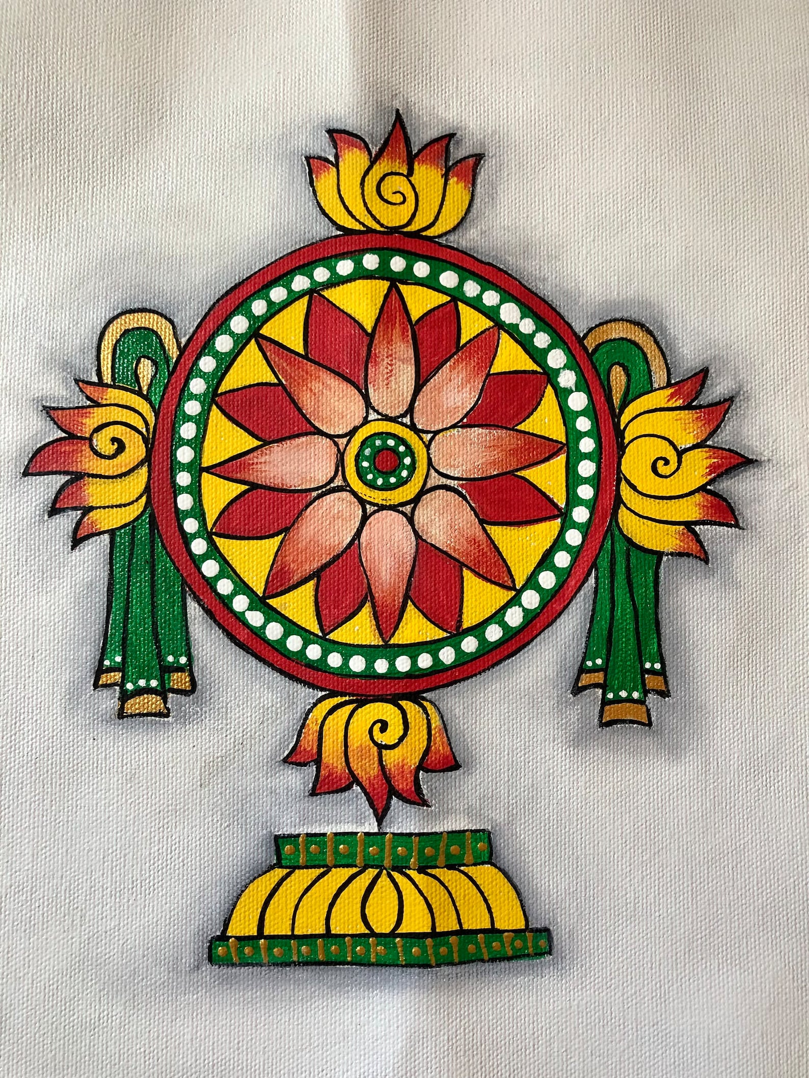 Shanks Chakra Namam Pooja Room Screen Decor Festival Diwali - Etsy