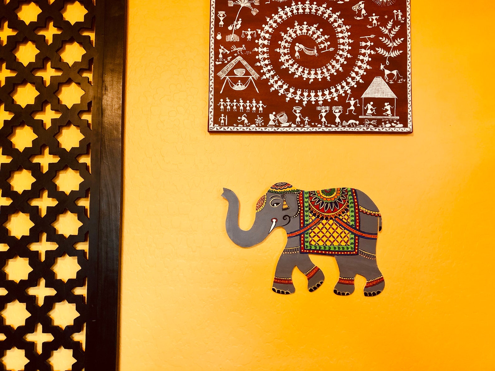 Ambari Elephant Wall Art Wall Decor Indian Wedding - Etsy